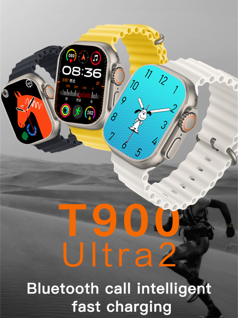 T900 Ultra 2 Series 9 White Smart Watch 2.19 inch Screen (ZV:23432 ...